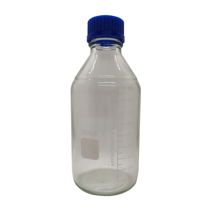 Laboratory Bottle, Clear, Blue Cap, 1000 / 500 / 250 Ml | Shopee Malaysia