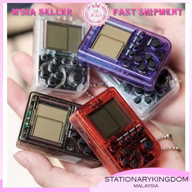 Mini Tetris All In 1 Game With Keychain Easy Bring Along Mini Game NO ...