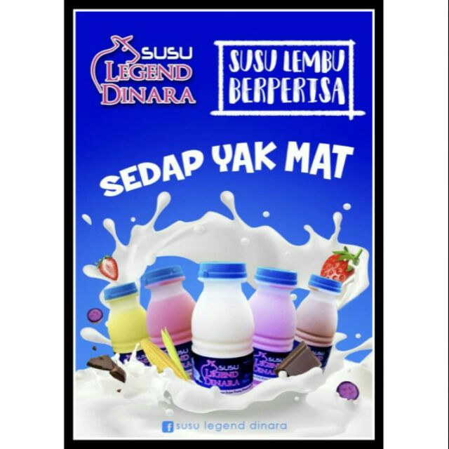 READYSTOCK Susu Legend Dinara Bancuh sendiri x 4 pack (52 botol ...