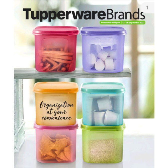 Tupperware Modular Mates Mini Rectangular II (6) 1.9L | Shopee Malaysia
