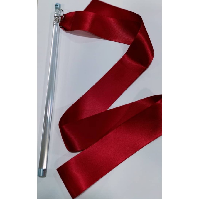 UK Graded Ballet Examination Ribbon Stick Grade 1 Props - Red for ...