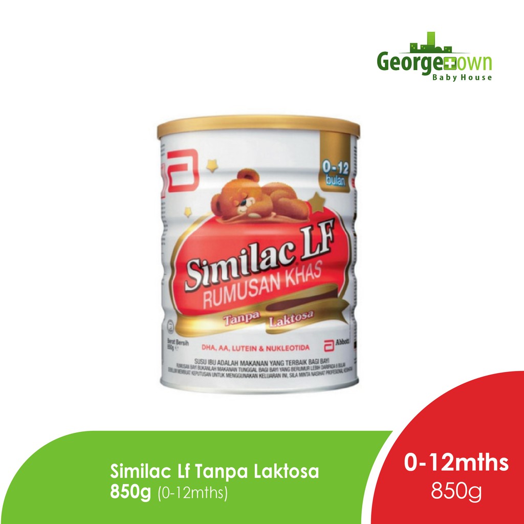 SIMILAC LF 0-12MONTH 850G | Shopee Malaysia