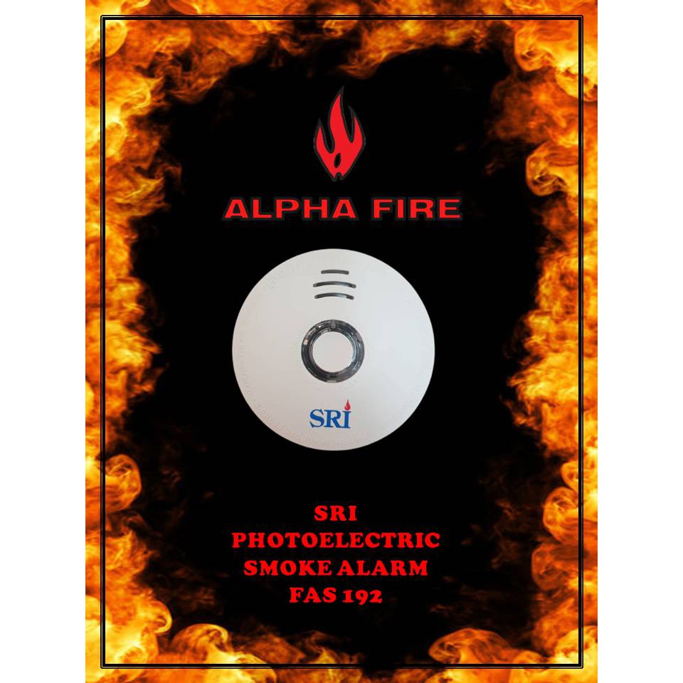 FIRE ALARM SYSTEM SRI PHOTOELECTRIC SMOKE DETECTOR ( BATTERY OPERATED ...