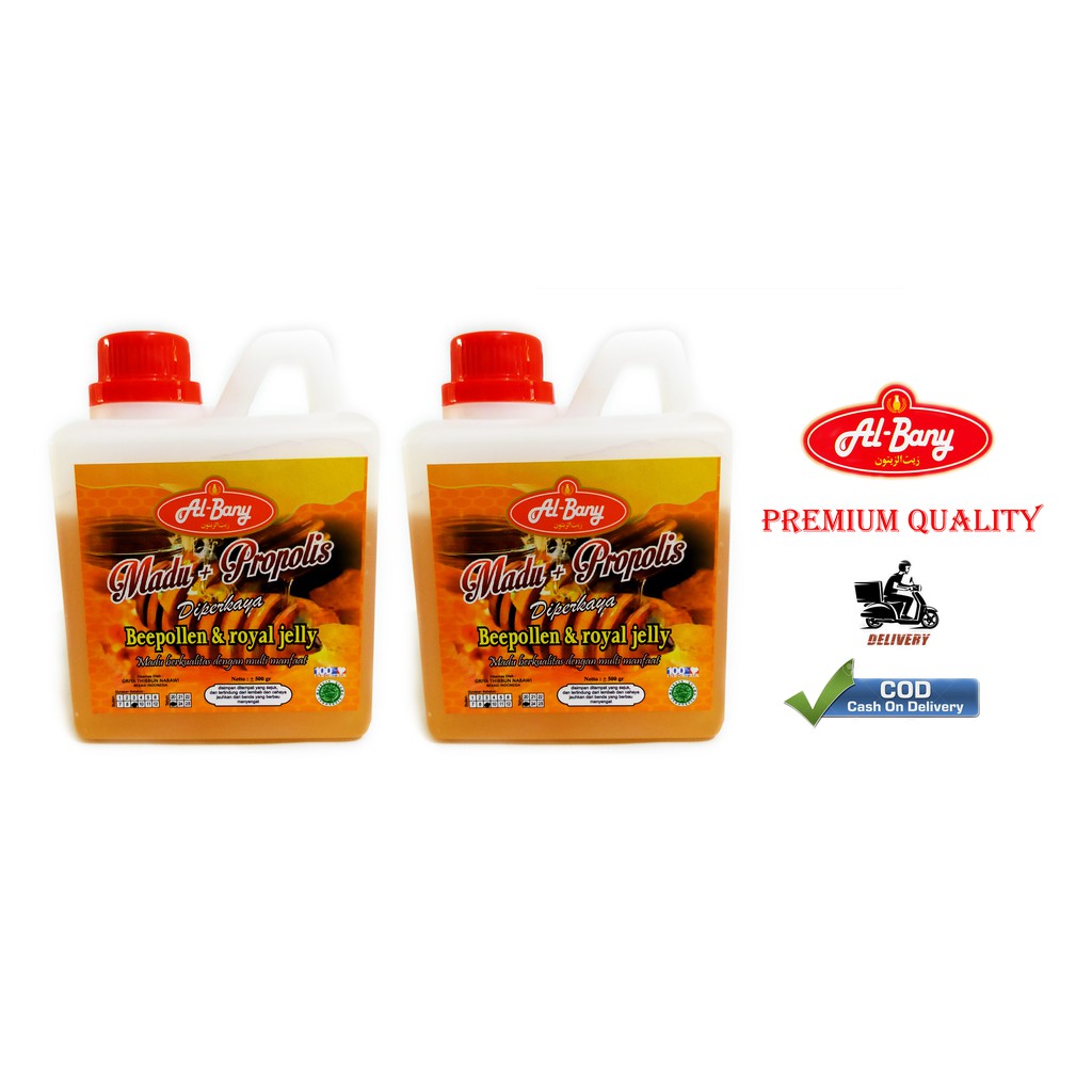 Package Of 2 Borneo Forest Honey plus AL-BANY PROPOLIS 500 gr | Shopee ...