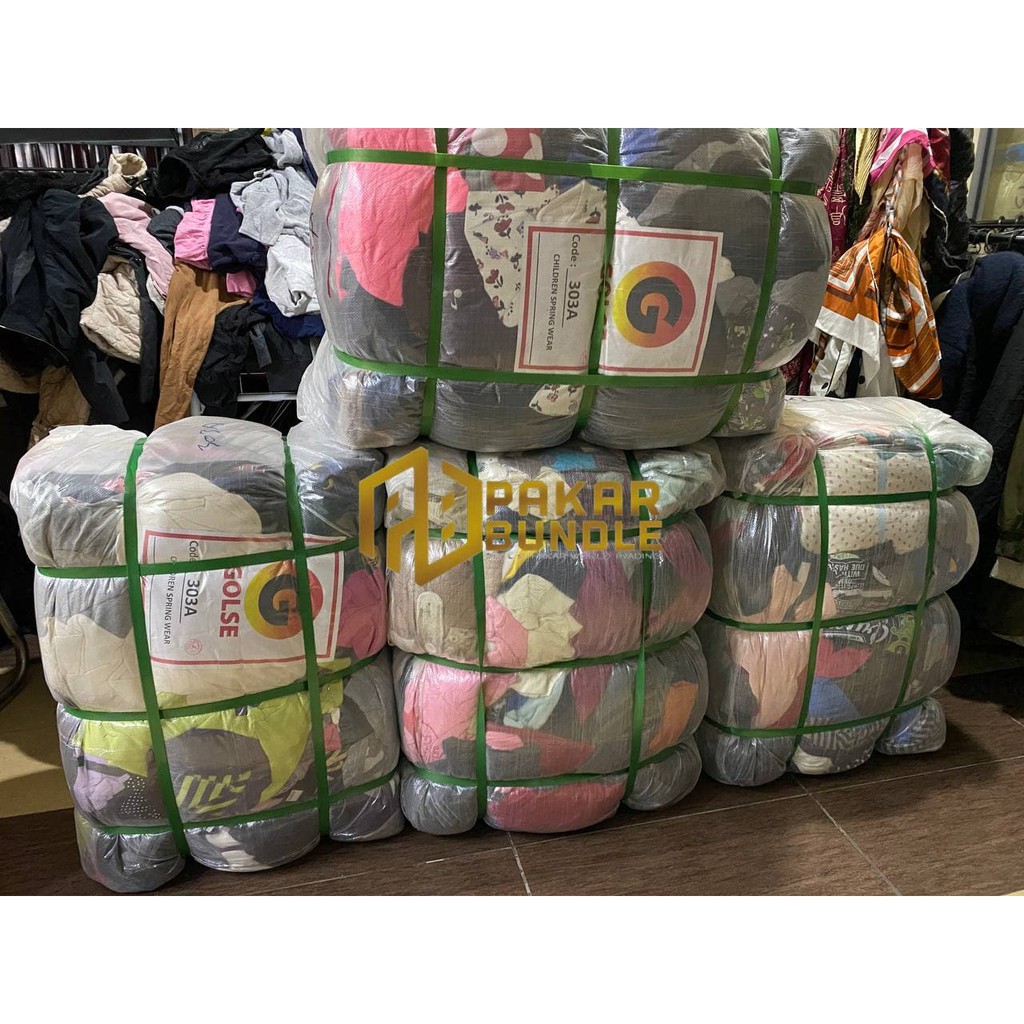 Bales / Guni / Tokol - Mix Children Spring Wear JPN A 45KG | Shopee ...