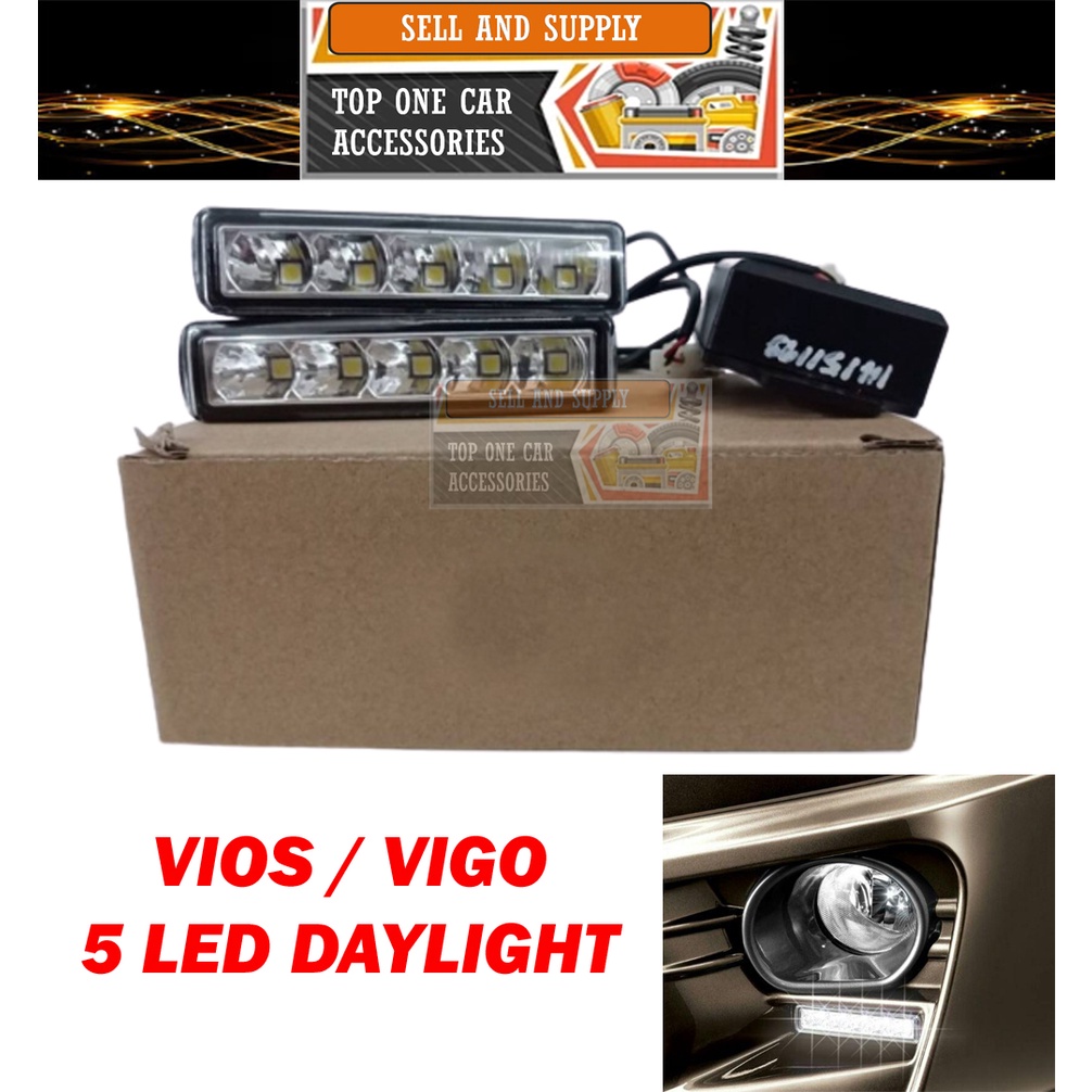 VIOS / VIGO 5 LED OEM LED DAYLIGHT | Shopee Malaysia