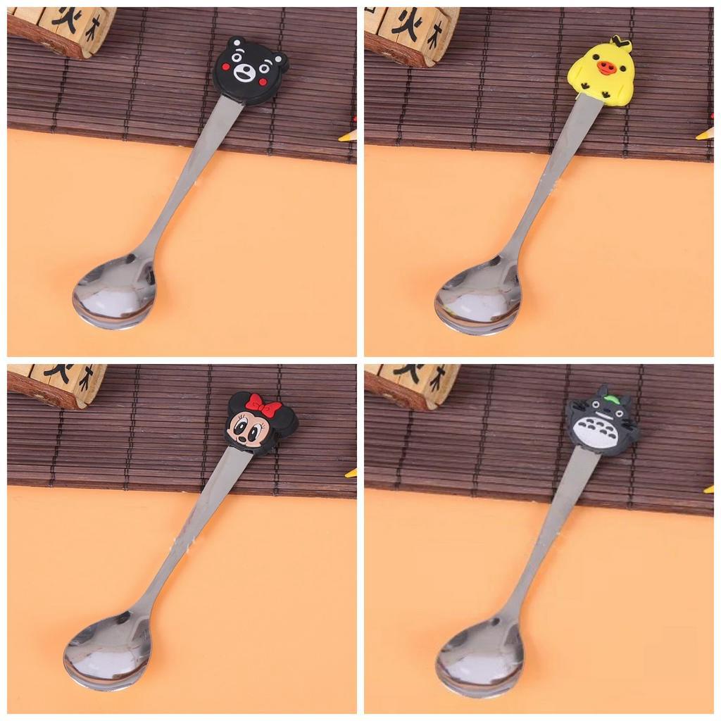 Stainless Steel Spoon Kids Children Child Kanak Doraemon Sudu Tea Spoon ...