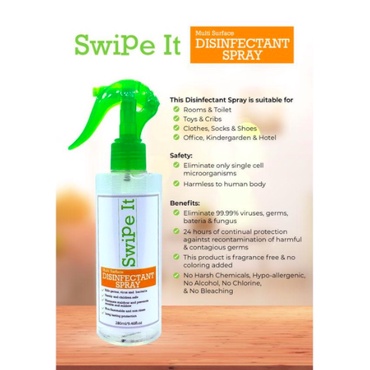 Swipe It [FRESH STOCK] DISINFECTANT [280ml] | Shopee Malaysia