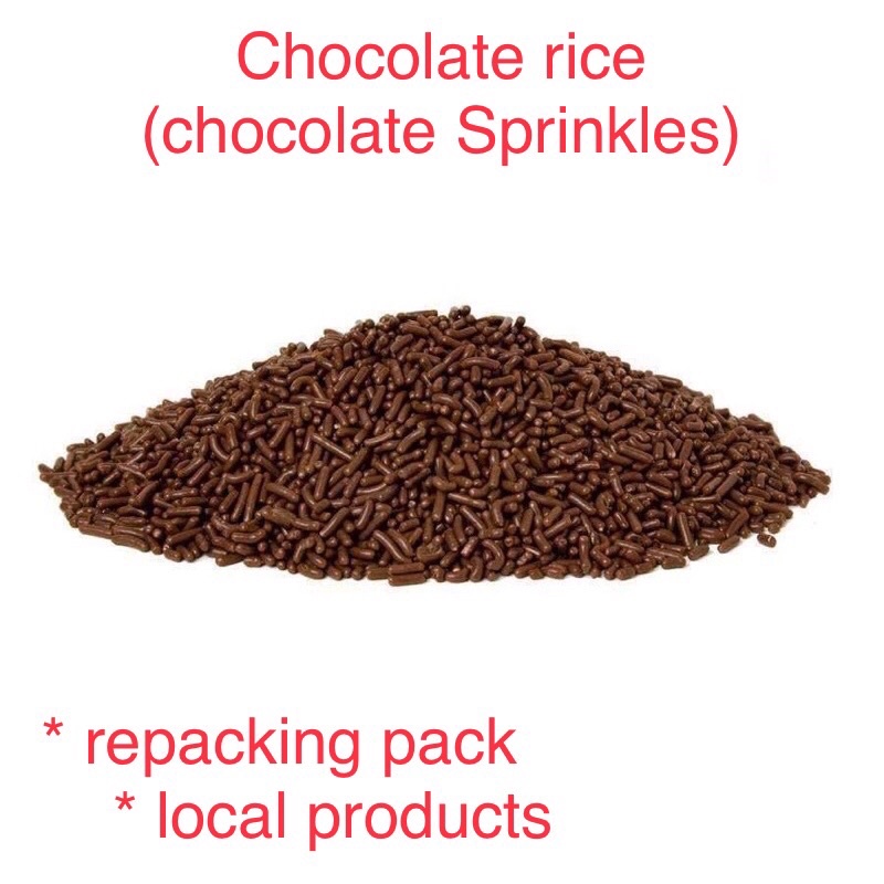 Chocolate rice / chocolate Sprinkles / Cake Decorations Topping ...