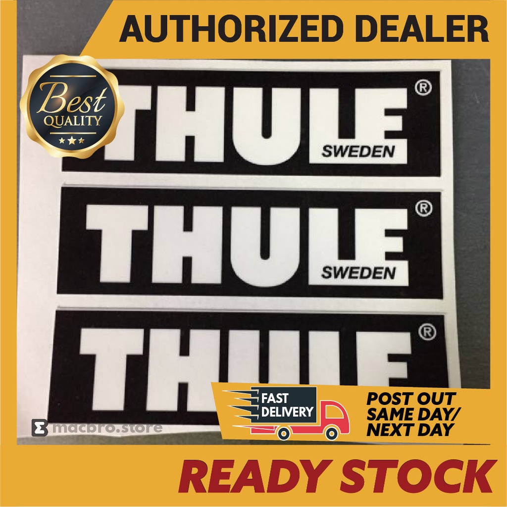 T.HU.L.E Sticker Waterproof Outdoor Sticker / Car Window for Roofbox ...