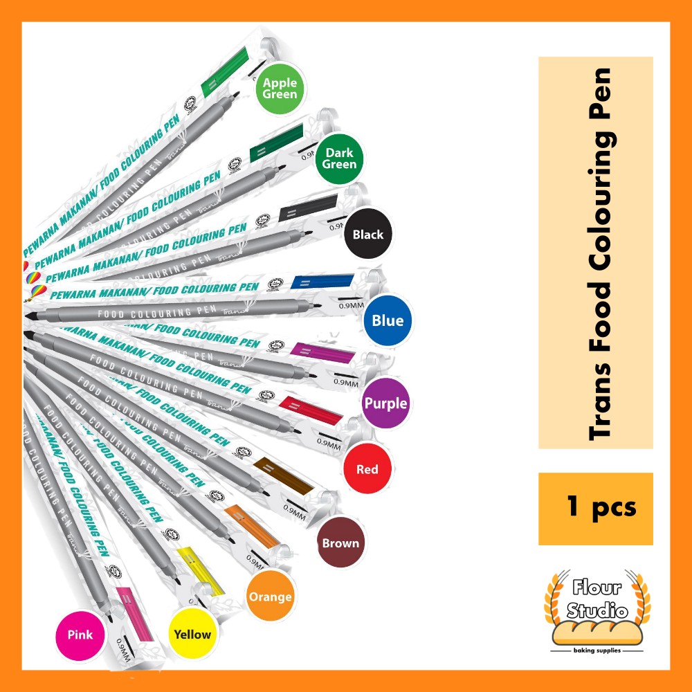 Trans Food Colouring Pen, Edible Colouring Pen | Shopee Malaysia