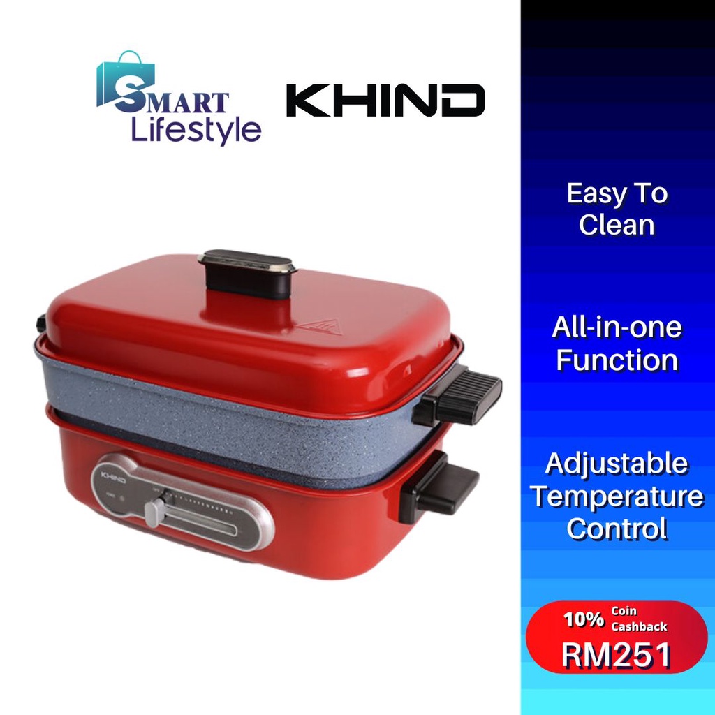 Khind Multi Cooker MC398R | Shopee Malaysia