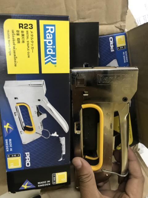 Original RAPID R23 Manual Hand Stapler Gun Tacker (Made In SWEDEN ...
