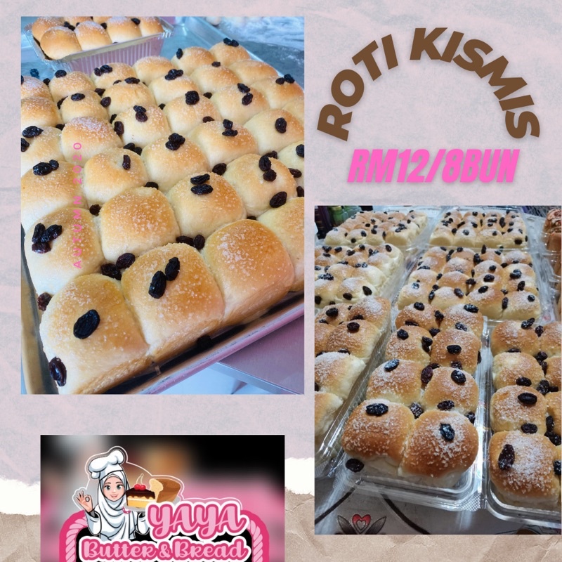 ROTI KISMIS(ROTI LEMAK MANIS) | Shopee Malaysia