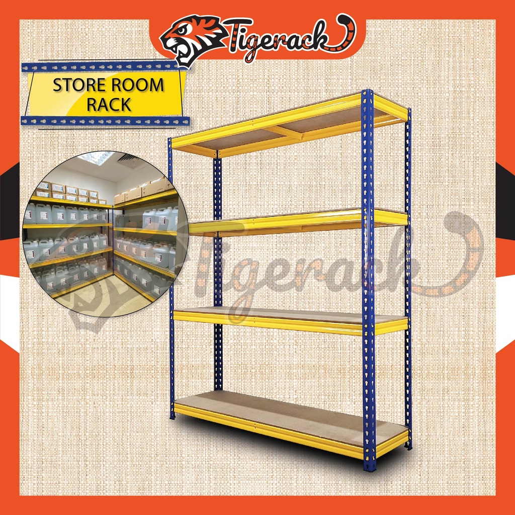 TIGERACK Store Room Rack Boltless Rack Shelf Rack Storage Rack Rak ...