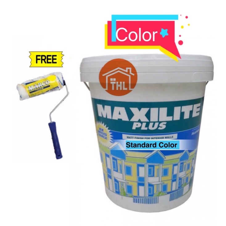 CLEAR STOCK !!! DULUX Maxilite Plus Interior Emulsion Paint Color 18L ...