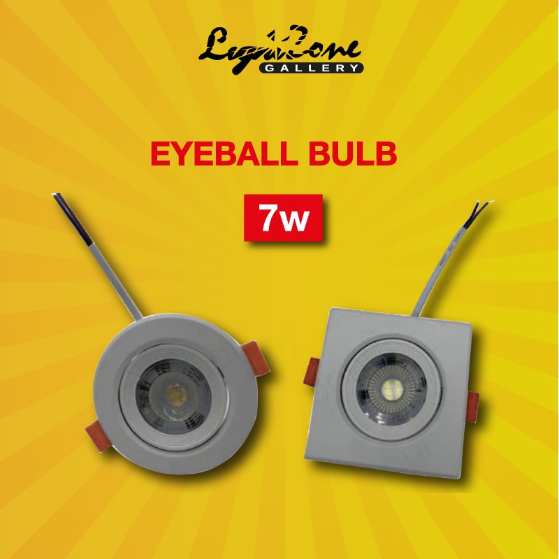 7w Led Recessed Eyeball Spotlight | Shopee Malaysia