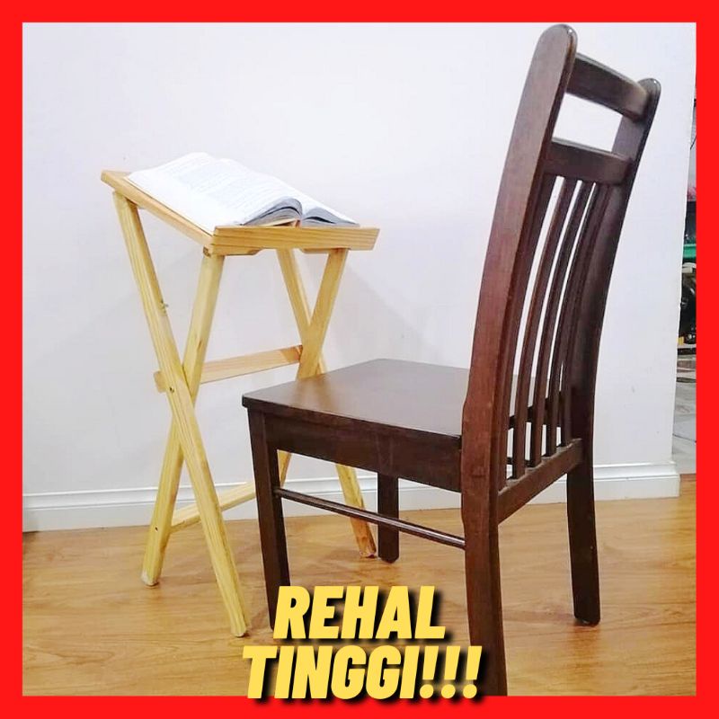 REHAL AL-QURAN TINGGI, MEJA LAPTOP, REHAL KITAB TINGGI, UNTUK PEMBACAAN ...