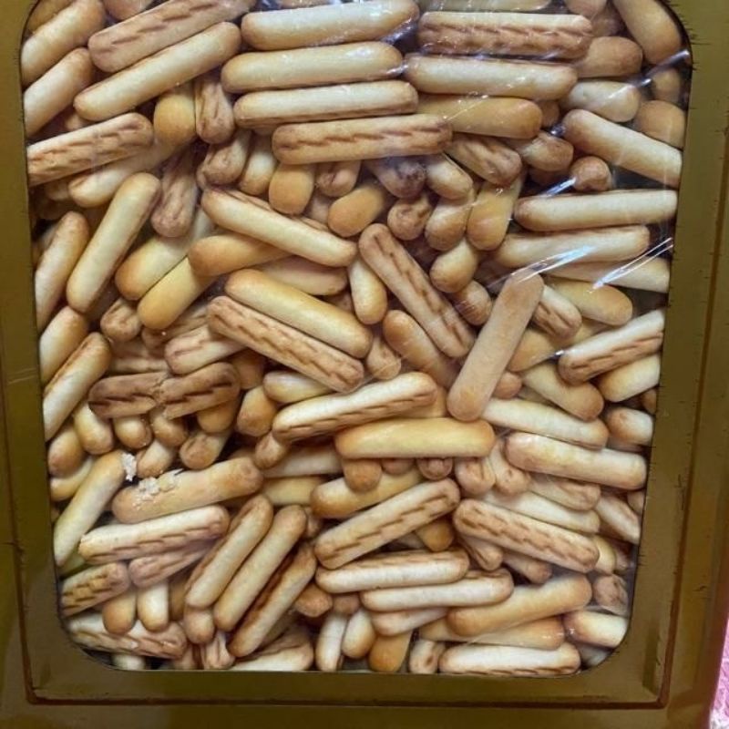 biskut jari pendek mini stick biscuits biskut tin timbang 1kg | Shopee ...