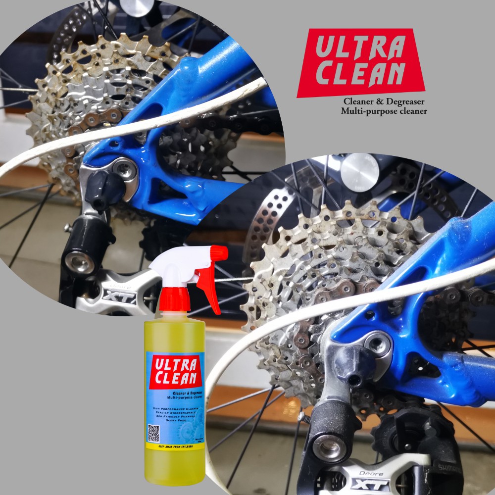 Ultra Clean Degreaser - Spray jer... (pencuci rantai basikal/motorsikal ...