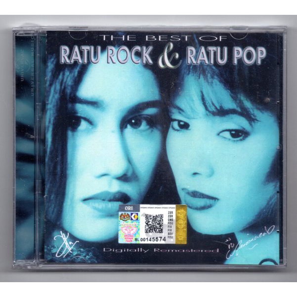ELLA & FAUZIAH LATIFF - THE BEST OF RATU ROCK & RATU POP (CD ORIGINAL ...