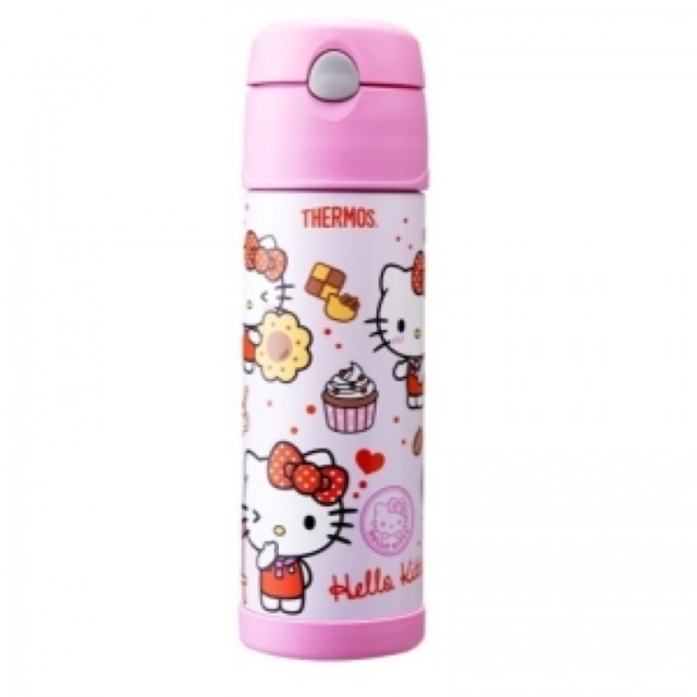 Thermos 480ml Hello Kitty Straw Bottle | Shopee Malaysia