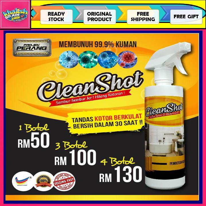 PENCUCI TANDAS CLEANSHOT | Shopee Malaysia