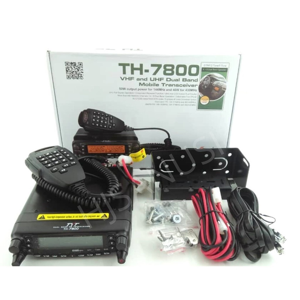 Mobile Rig TYT TH-7800 VHF AND UHF DUAL BAND MOBILE TRANSCEIVER ...
