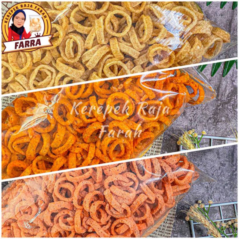 !!NEW!! Keropok Ring Perisa Bawang Putih / Kari / Cheese (300g) 𝙆𝙚𝙧𝙚𝙥𝙚𝙠 ...
