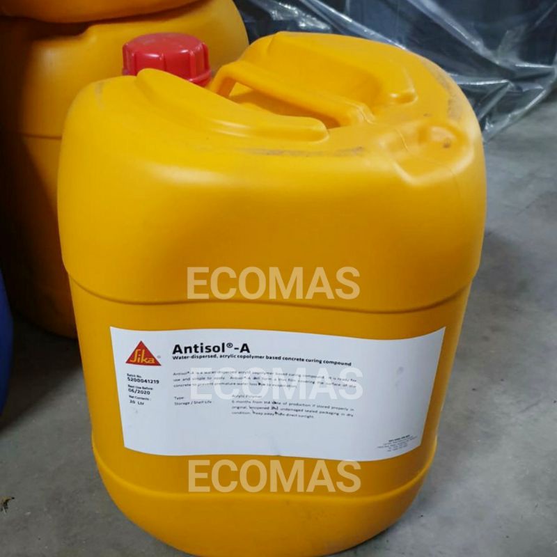 SIKA ANTISOL A (20L) Water-dispersed, acrylic copolymer based concrete ...