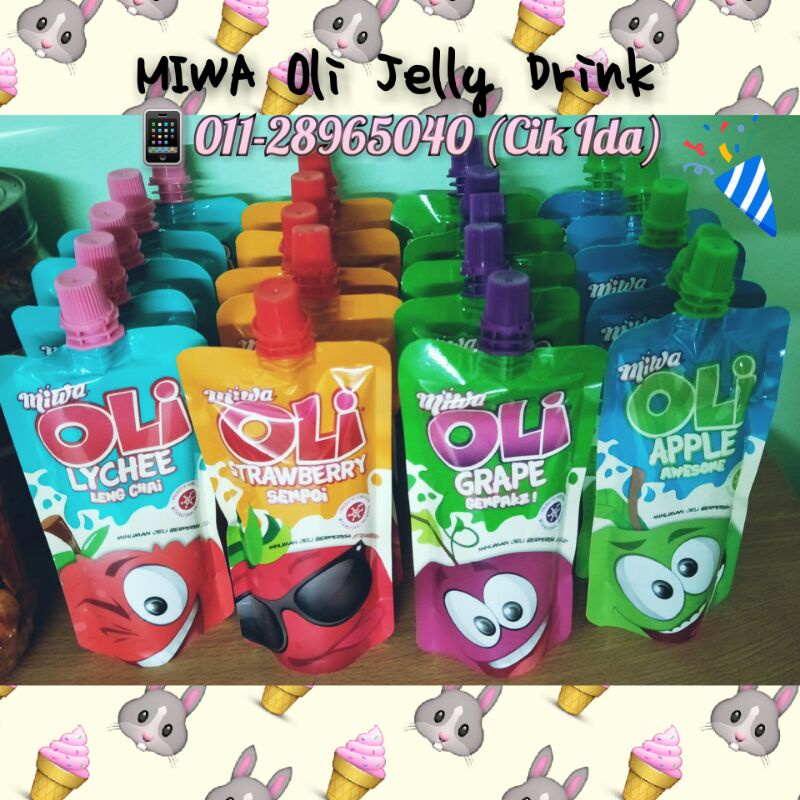 Minuman Jeli MIWA Oli Jelly Drink | Shopee Malaysia