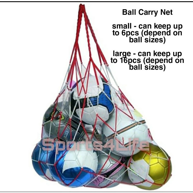 Ball Carry Net / Ball Carrier / Jaring Simpan Bola (Ball Carry Net can ...