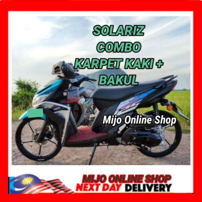 BAKUL BESI SOLARIZ KARPET BAKUL YAMAHA EGO SOLARIZ CARPET COILMAT ...