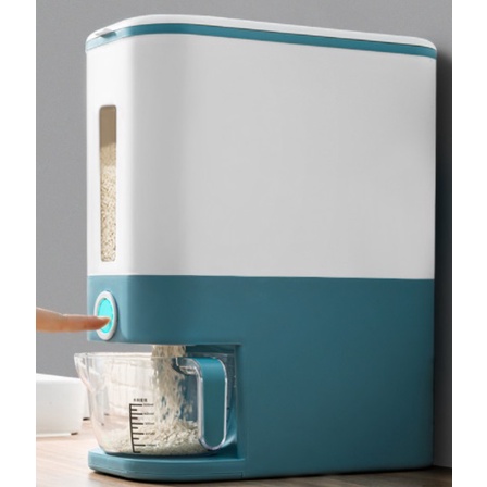 Rice Dispenser Large Sealed Grain Container Storage Household Cereal ...
