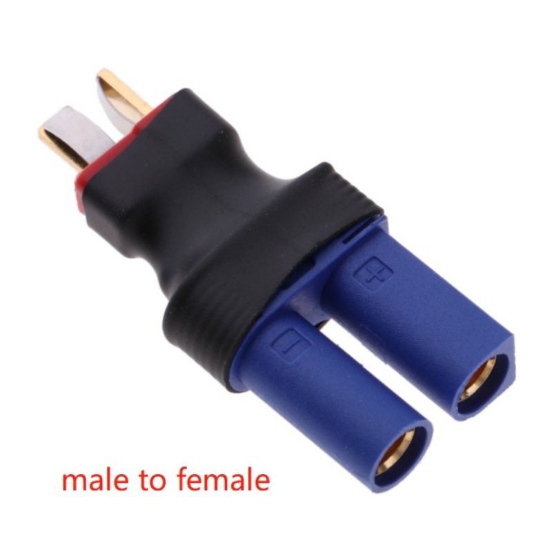 CONETTOR RC T-PLUG MALE TO FEMALE EC5 | Shopee Malaysia