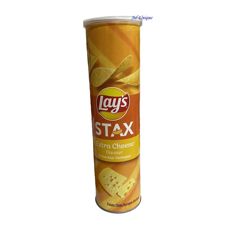 Lay's Stax Potato Chips Extra Cheese 135g (expired 21/5/2022) | Shopee Malaysia