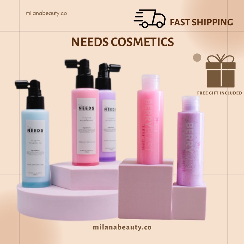 NEEDS COSMETICS (Hair spray & shampoo) | Shopee Malaysia