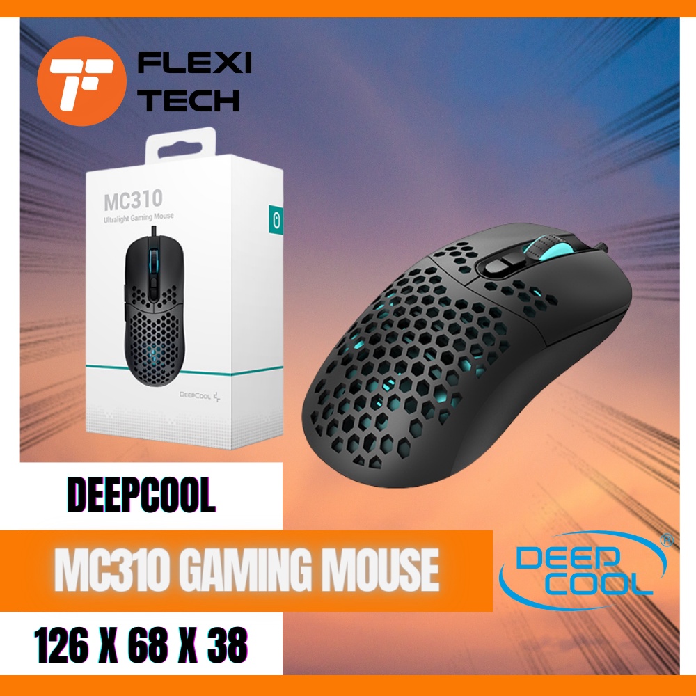Flexi Tech DEEPCOOL MC310 Lightweight RGB Gaming Mouse 12800 DPI ...