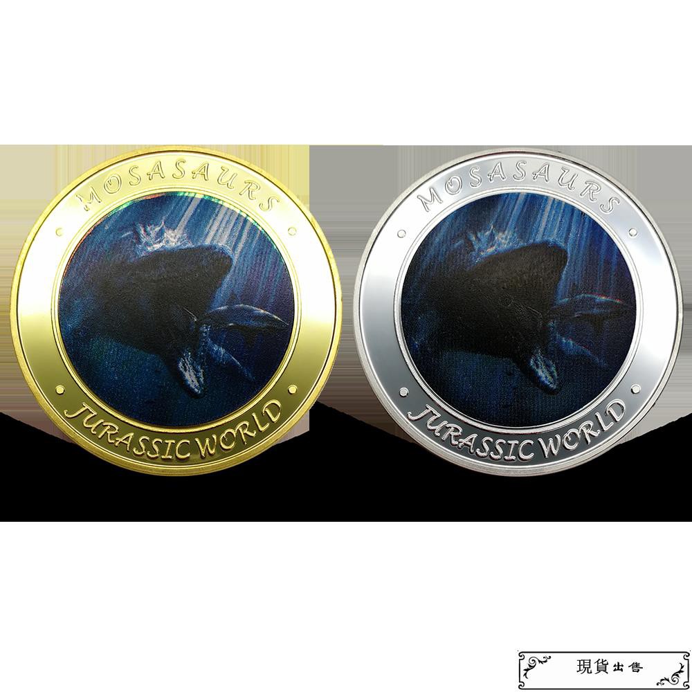 Commemorative Coins Set Jurassic Park 5 Commemorative Coins Jurassic ...