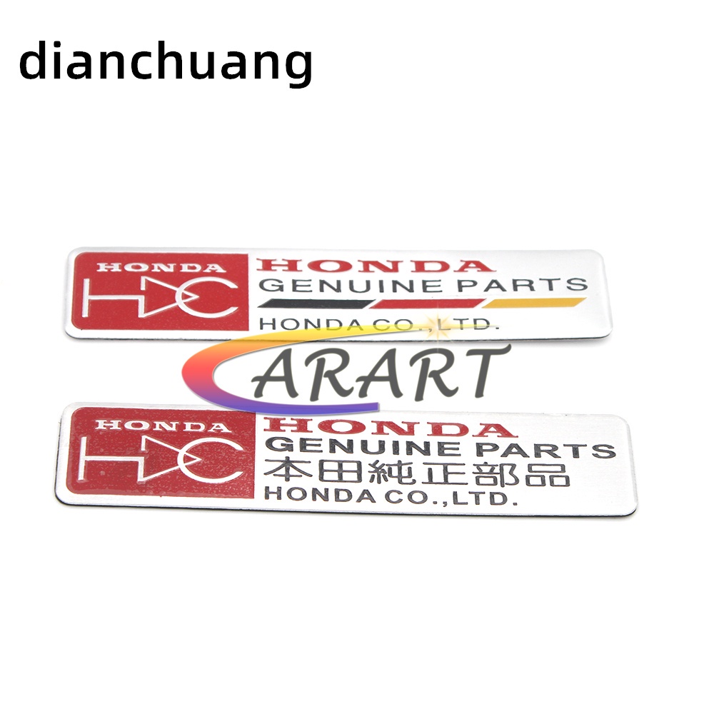 Honda HDC Mugen Power i-VTEC Metal Car Nameplate Sticker Auto Rear ...