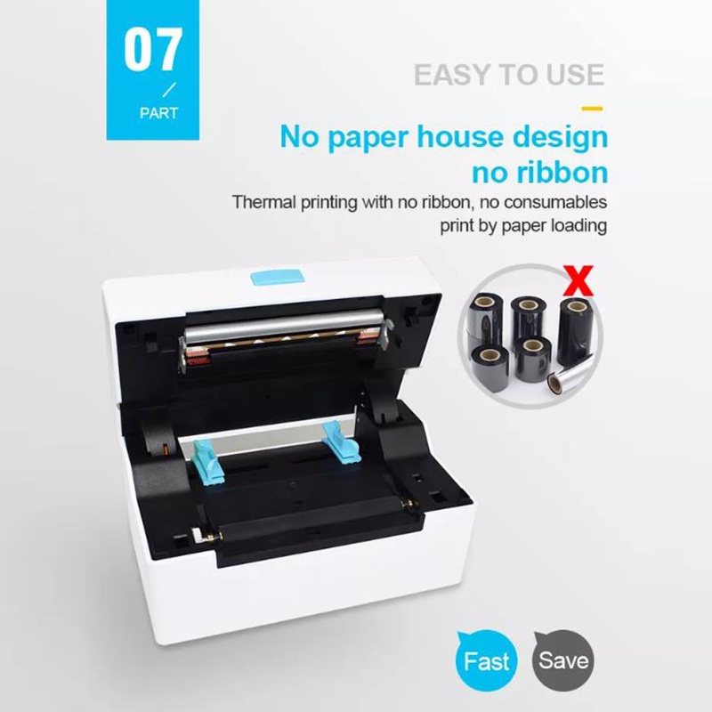 Xprinter Sticker Label Printer A6 Thermal Printer Wireless Waybill ...