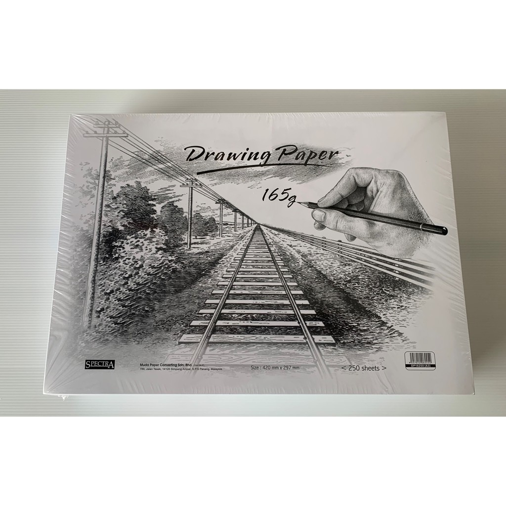 (DP16250) A3 DRAWING PAPER 165G (250'S) | Shopee Malaysia