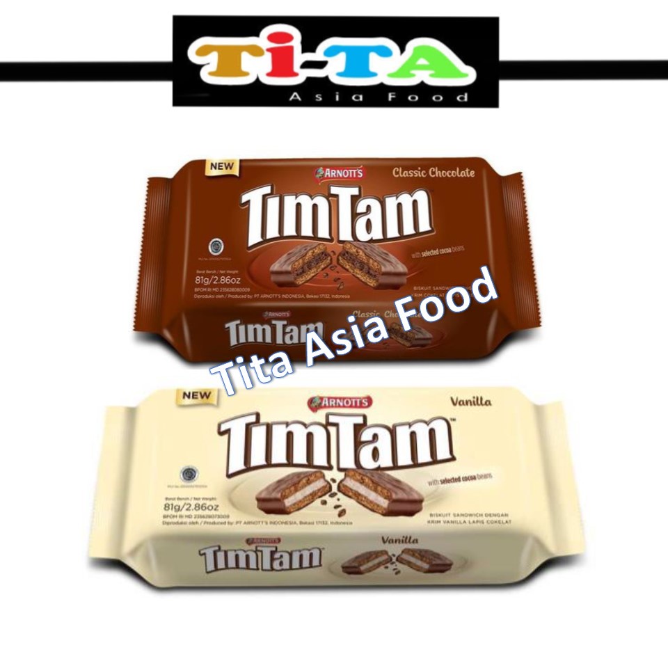 Tita [HALAL] Tim Tam /Vanilla /Classic Chocolate/2 falavours | Shopee ...