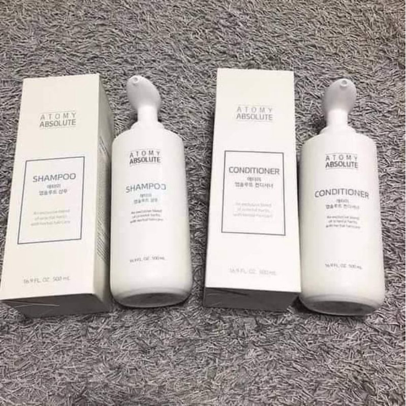 Atomy Absolute Shampoo / Conditioner 500ml | Shopee Malaysia