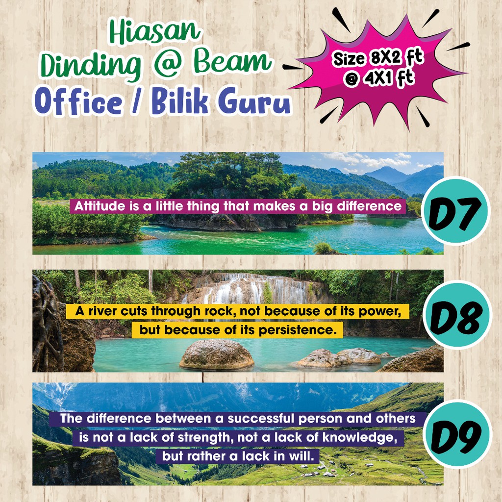 [BANNER]HIASAN KELAS | HIASAN DINDING | BEAM | BILIK GURU | OFFICE ...