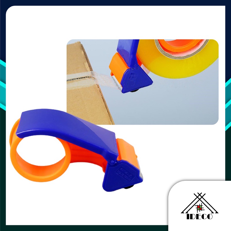 iDECO Tape Dispenser Sealer Cutter 60MM OPP Tape Carton Packing Hand ...