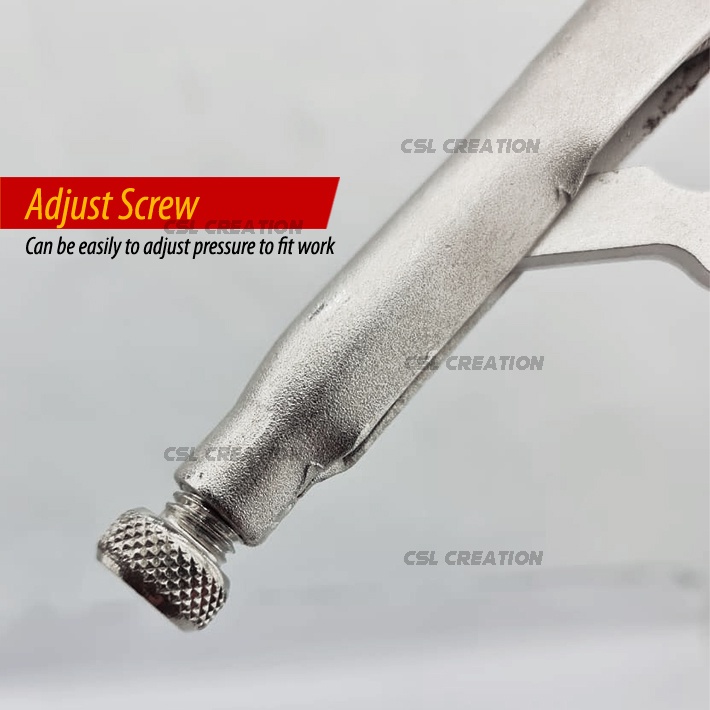 ANTON 10" FLAT HEAD VICE LOCKING PLIER FLAT MOUTH TYPE METAL SHEET ...