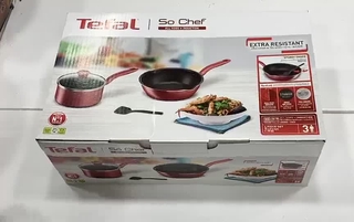 (Ready Stock!!) Tefal So Chef Induction 4 Pcs Induction Non Stick Cookware Set - G135S495 ...