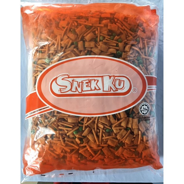 2kg Snekku Shoyuemi Muruku Mix Green Peas Snack Crackers HALAL (LOCAL ...