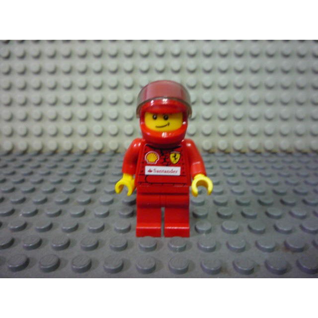SHELL Exclusive LEGO - Ferrari Racer Mini Figure Only - 30196 | Shopee ...
